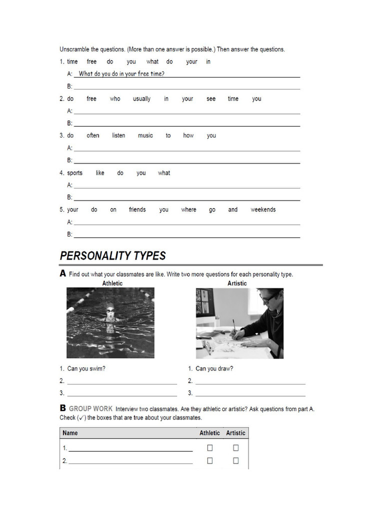 Grammar Review 01 | PDF