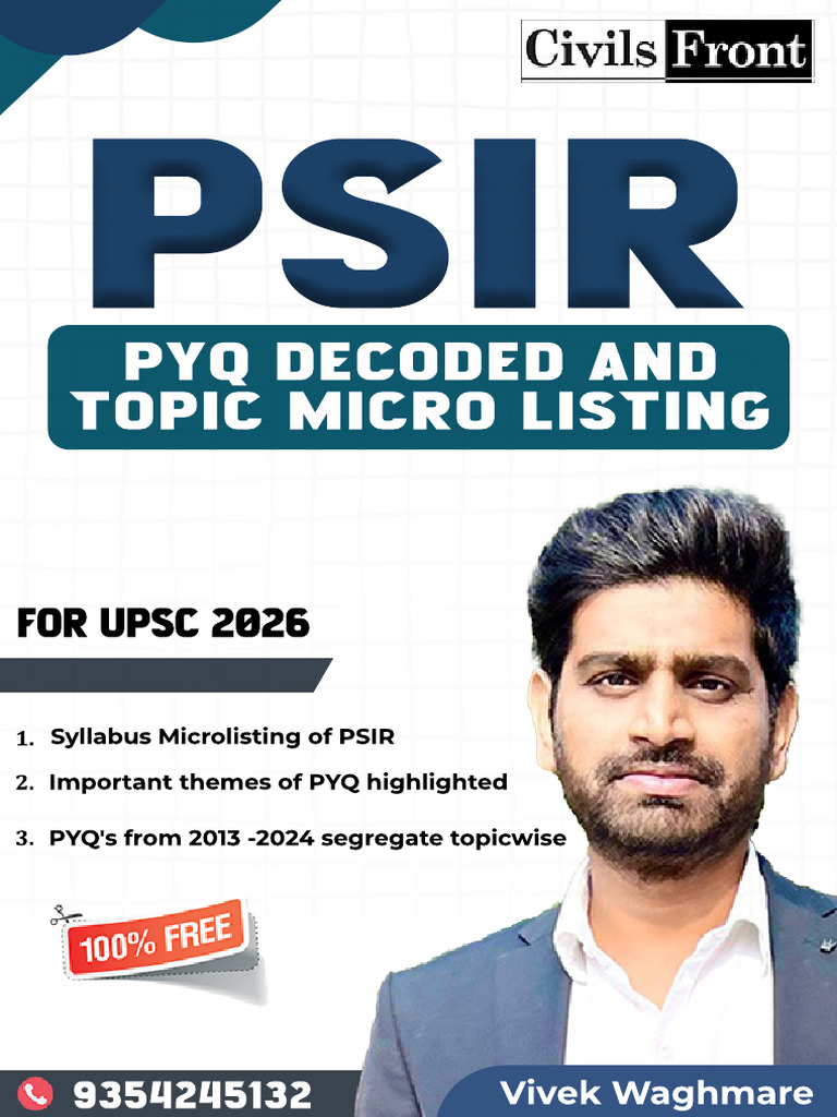 PYQ Analysis Updated | PDF | Equal Opportunity | John Rawls