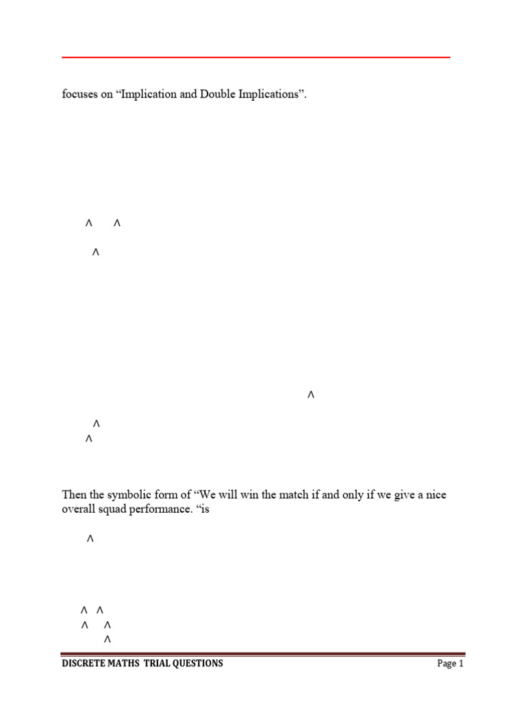 Discrete Math Interview Questions | PDF | Set (Mathematics) | Mathematics