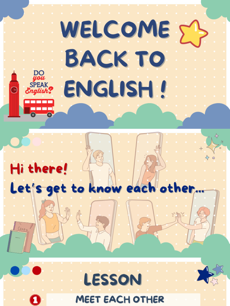 Welcome Back To ENGLISH ! - 20250310 - 180004 - 0000 | PDF
