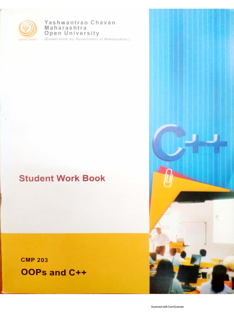 CMP5 03 OOPs and C++ work book CMP 503 | PDF