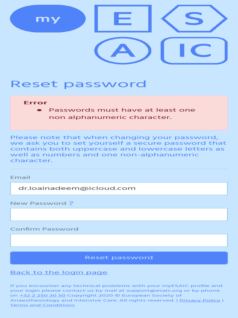 ESAIC Identity Server | PDF