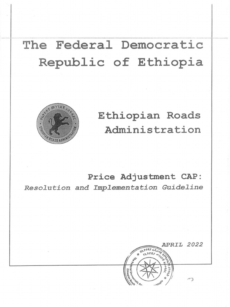 Resolution and Implementation Guideline For PA CAP | PDF