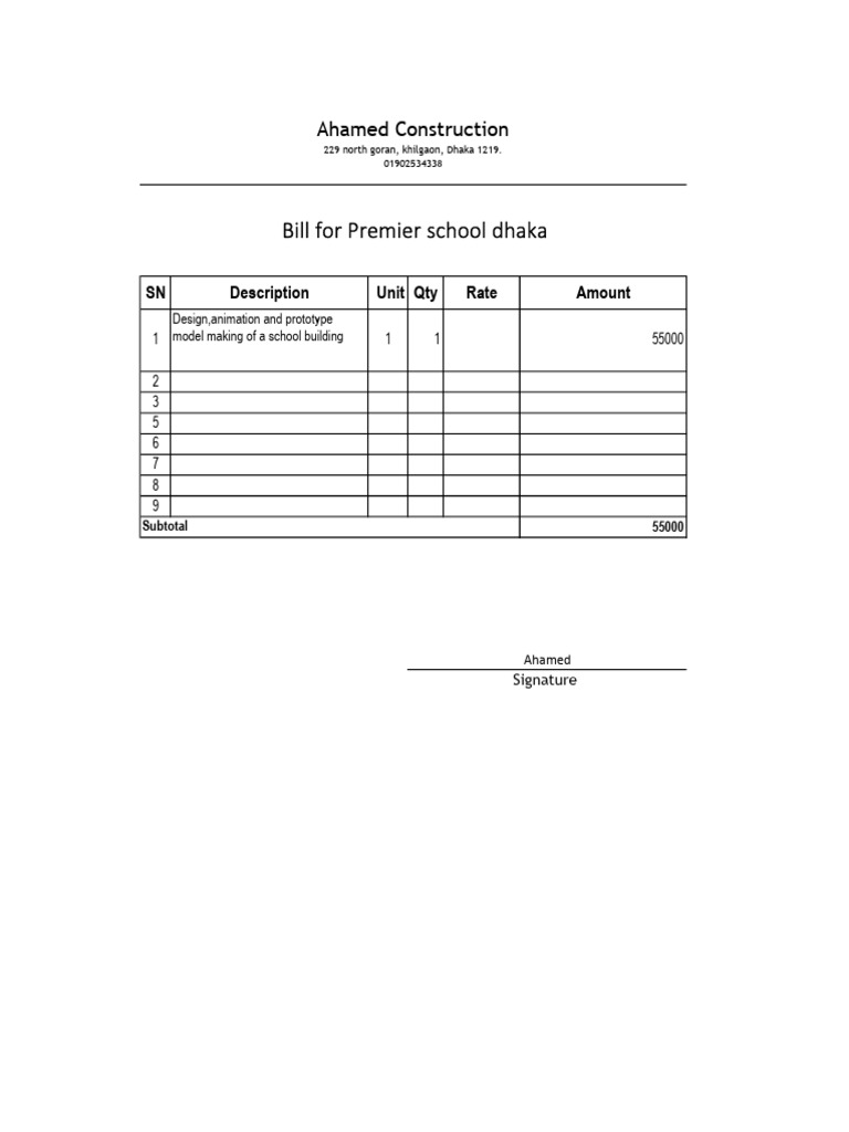 Bill | PDF