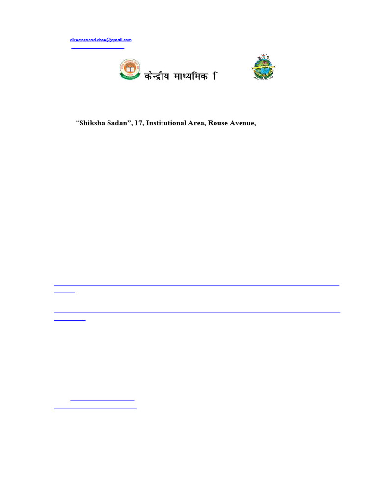 CBSE Curriculum Highlights 2014-15 | PDF | Reading Comprehension