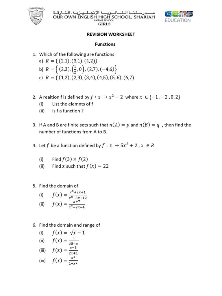 UT-2 Revision - Worksheet | PDF | Mean | Skewness