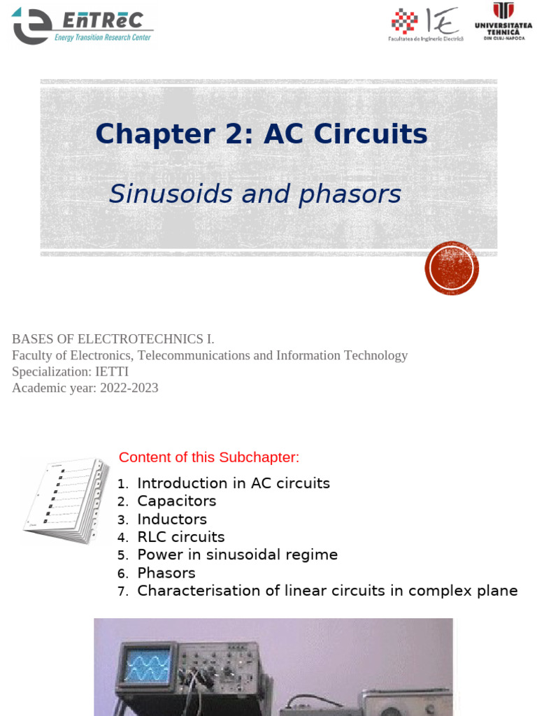 Understanding Sinusoids in AC Circuits | PDF | Capacitor | Inductor