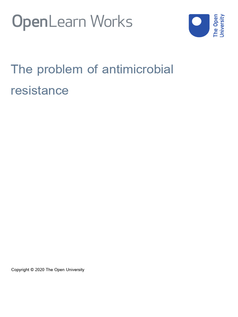 the_problem_of_antimicrobial_resistance_printable | PDF | Antimicrobial ...
