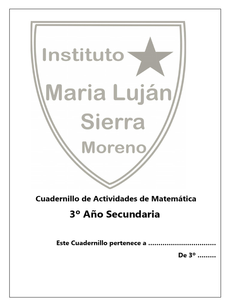 MATEM-TICA 3 (2) | PDF | Ecuaciones | Número racional