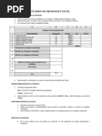 Examen Final | PDF | Microsoft Excel | Hoja de cálculo