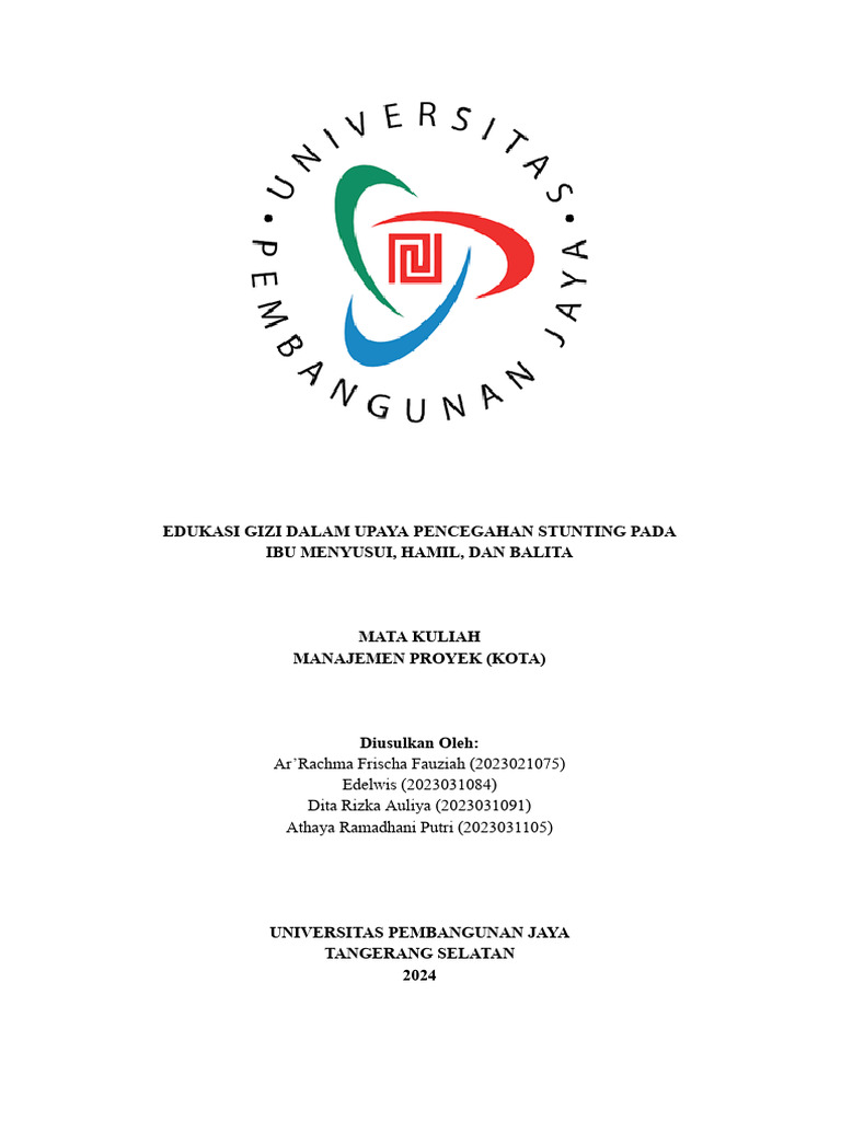 Laporan Akhir UAS KOTA MAPRO Kel.2 | PDF