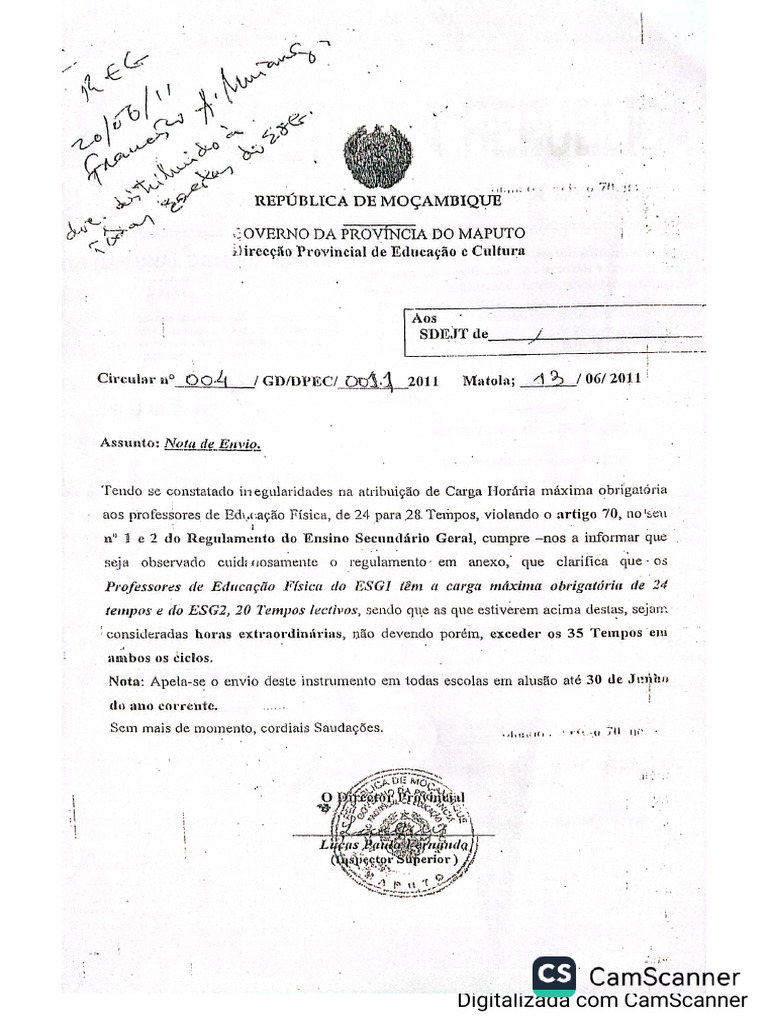Circular No 004-1 | PDF