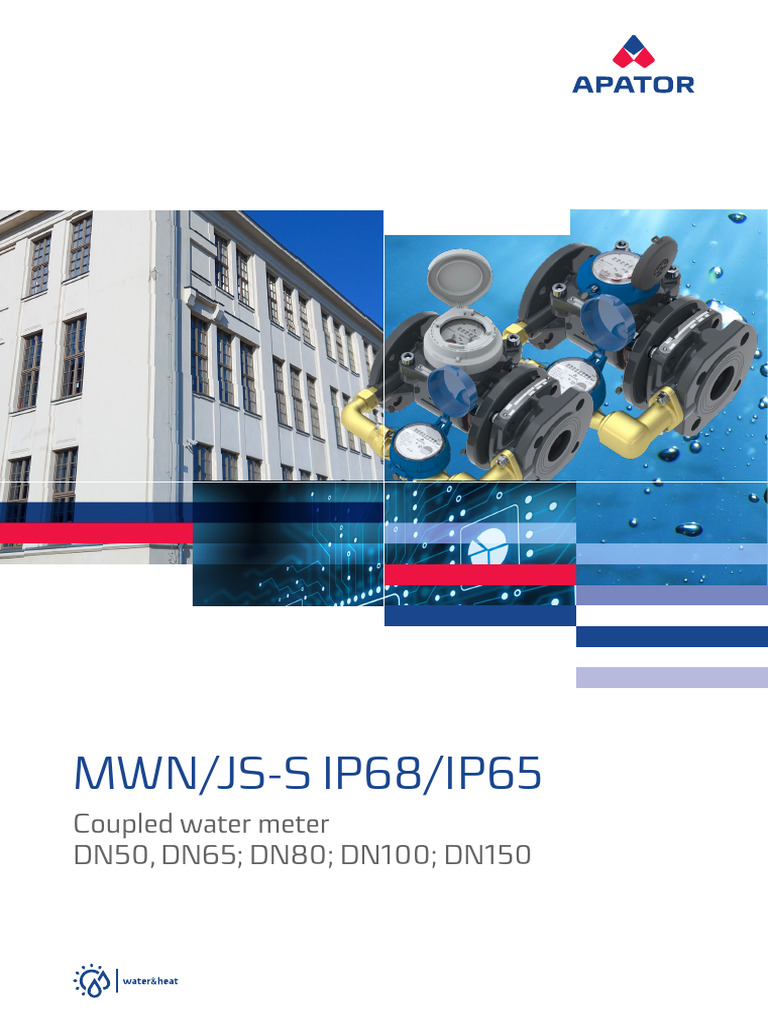 Compound Water Meters Catalogue | PDF | Flow Measurement | Electrical ...