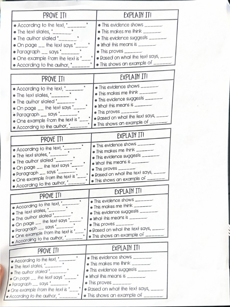 According To The Text Question Stems | PDF