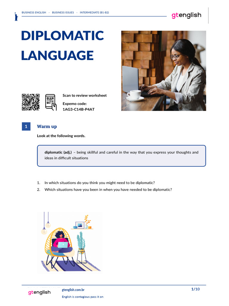 Mastering Diplomatic Language Skills | PDF | Adjective | English Language