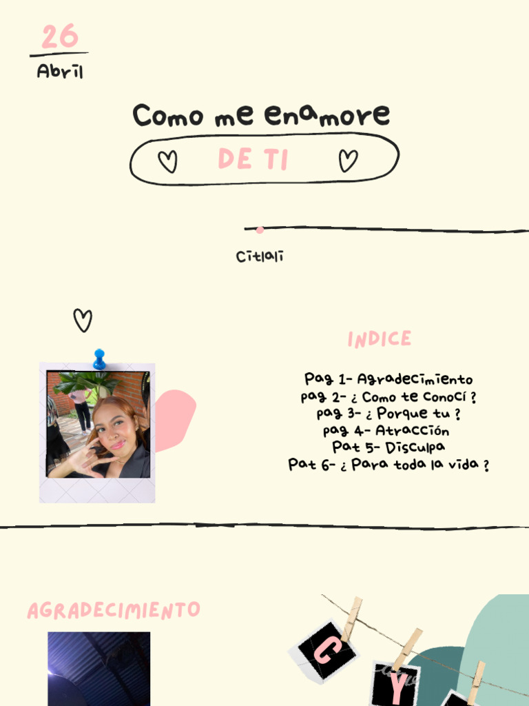 Como Me Enamore de Ti | PDF | Amor