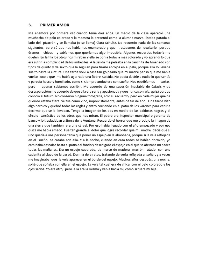 Primer Amor | PDF
