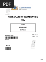 2025 Geography Grade 12 Term 3 Prescribed Topics | PDF