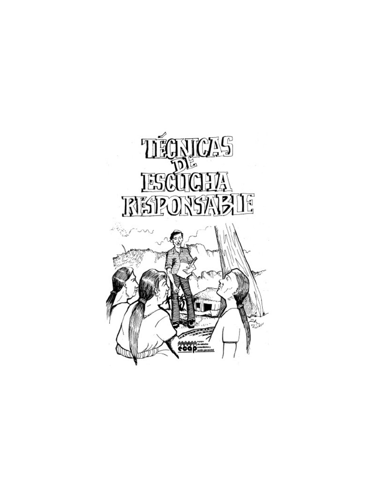 Ecap-Tecnicas de Escucha Responsable | PDF | America latina