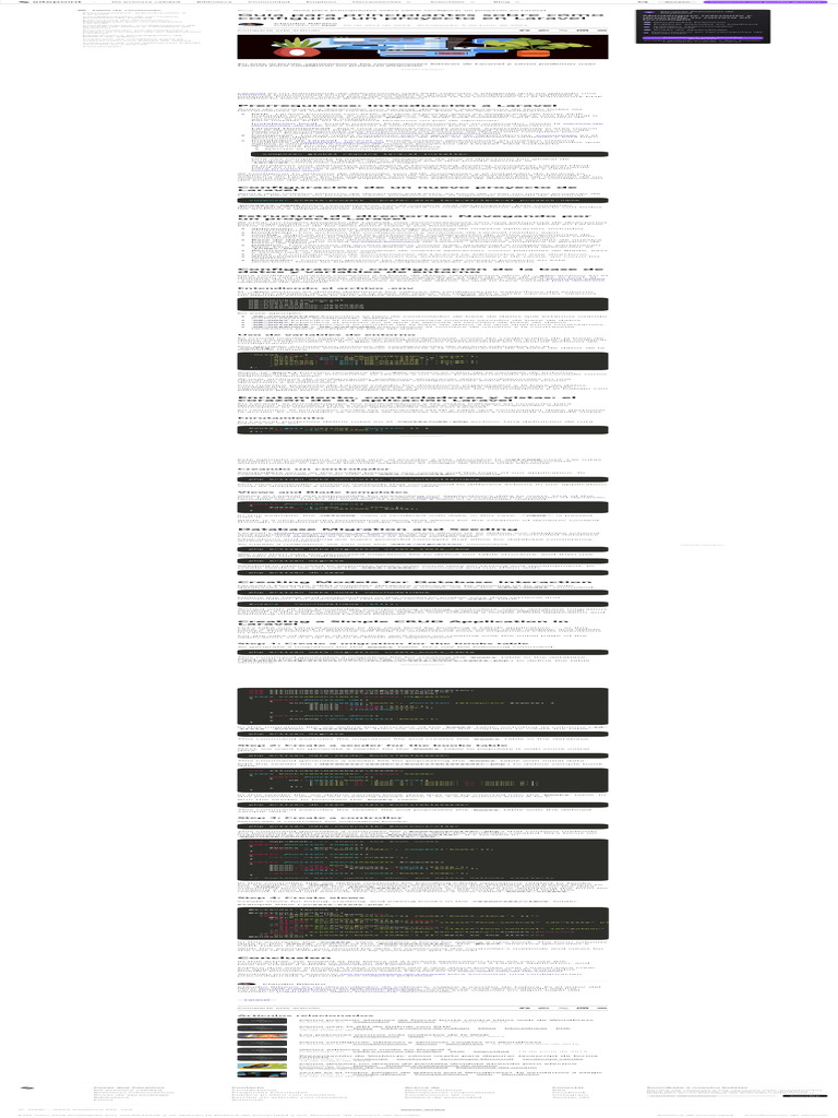 A Beginner's Guide to Setting Up a Project in Laravel — SitePoint | PDF | Informática | Software