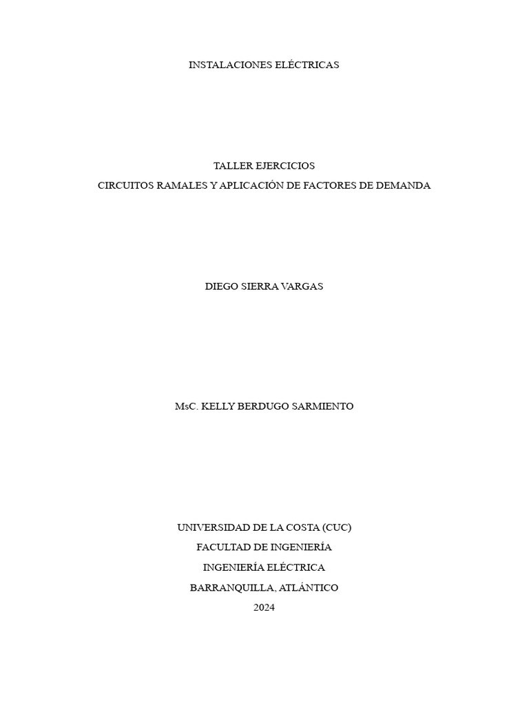 Taller Ejercicios | PDF