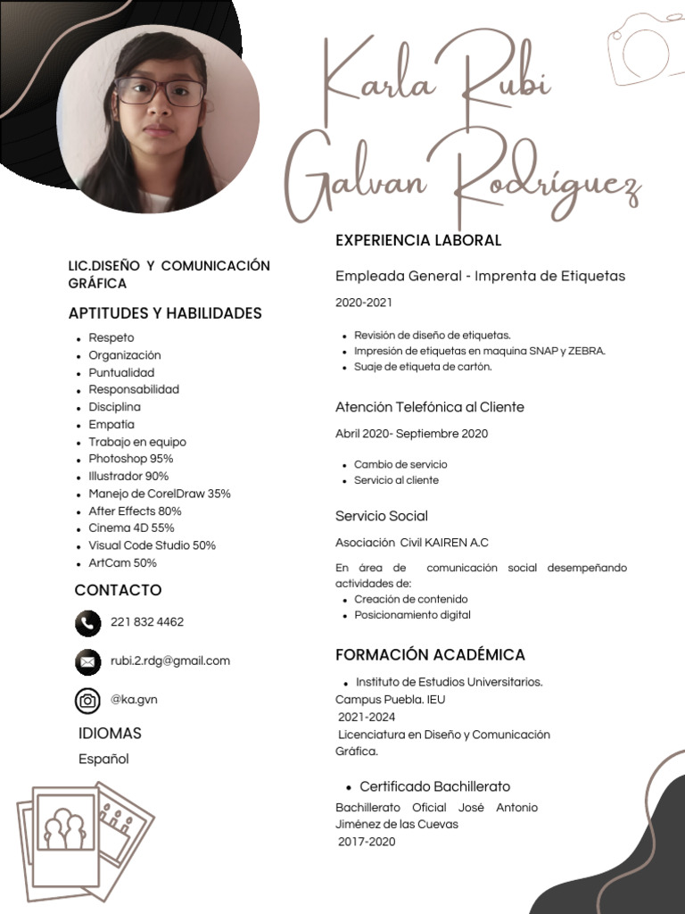 Curriculum Karla Rubi | PDF