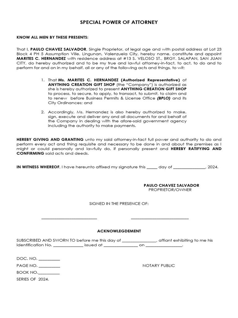 Spa Renewal of Bus Permit 2024 Anything Creation | PDF