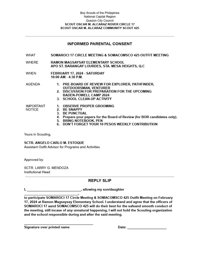 Informed-Parental-Consent 2 240216 224227 | PDF