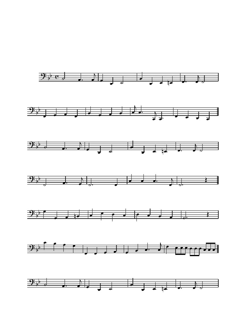 13 The National Anthem - 014 Tuba | PDF | Brass Instruments | Aerophones