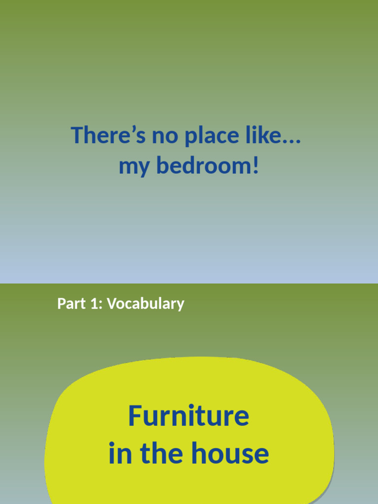 Theres No Place Like... Rooms and Furniture | PDF | Bedroom | Sink