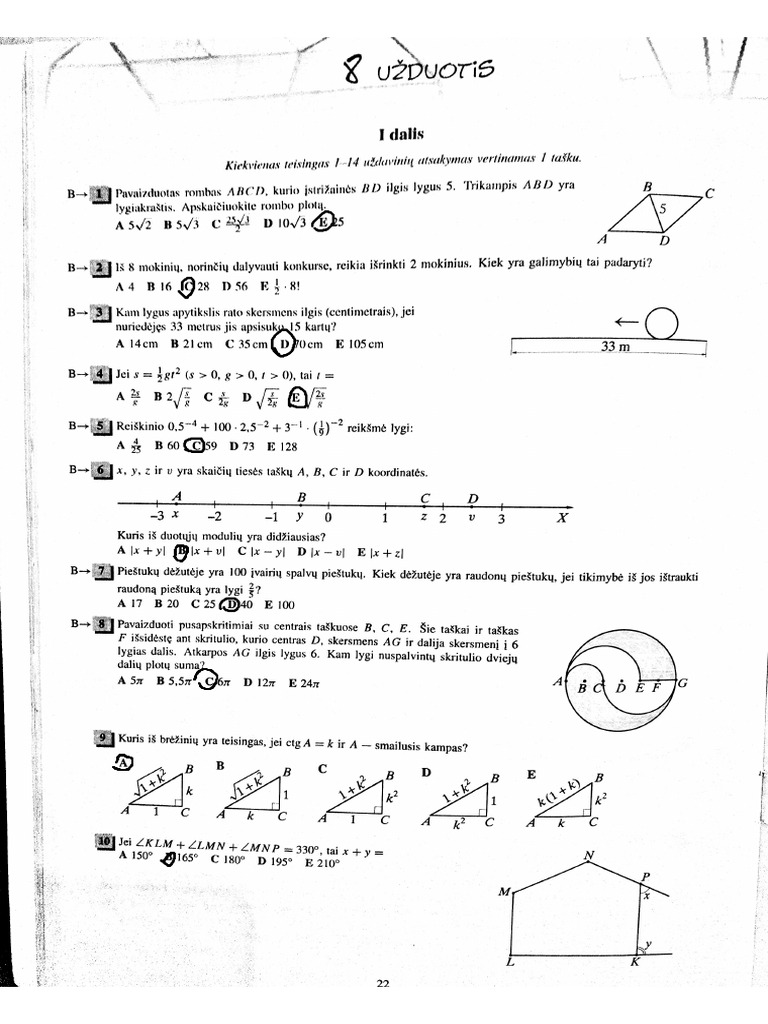 8 Uzduotis | PDF