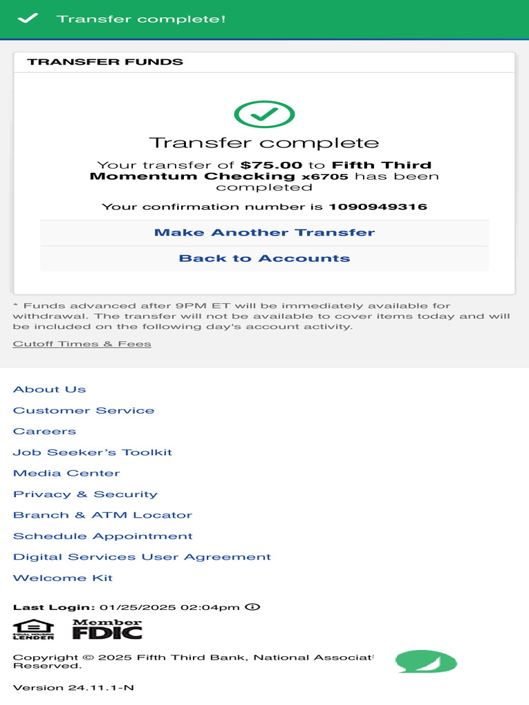 Pay One Bill - Fifth Third Bank 3 | PDF