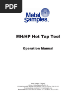 Hot-Tapping Procedure Overview | PDF | Valve | Tap (Valve)