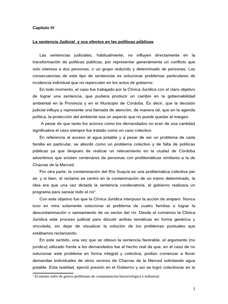Cap¡tulo IV | PDF | Agua | Agua potable