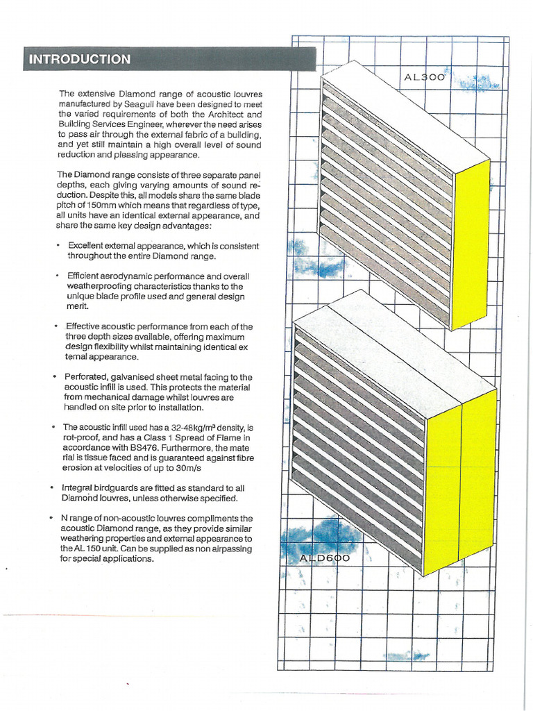 Acoustic Louvers 1 | PDF