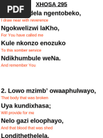 X225 Soloko Intliziyo Yam | PDF