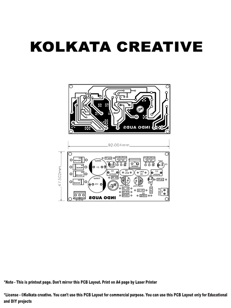 TDA2030 Bridge Amplifier Circuit | PDF