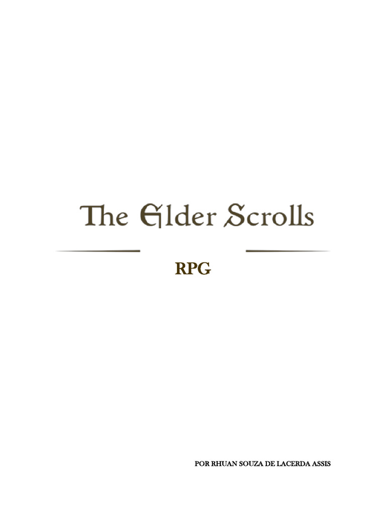 Linha Temporal de Elder Scrolls | PDF | Elfos | Império Bizantino