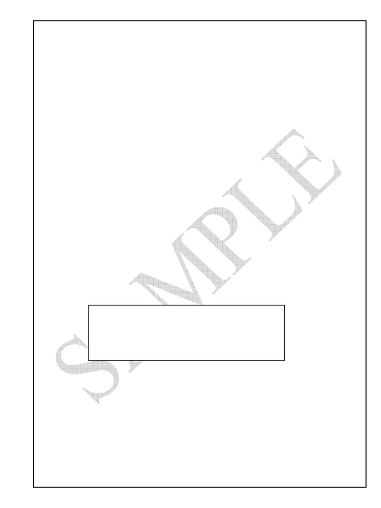 Hssc-I - Physics Sample Practical | PDF