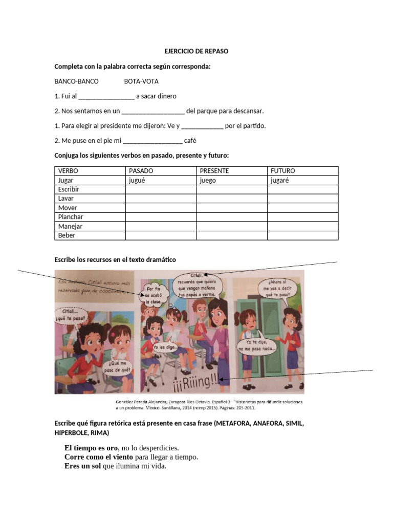 Ejercicio de Repaso | PDF