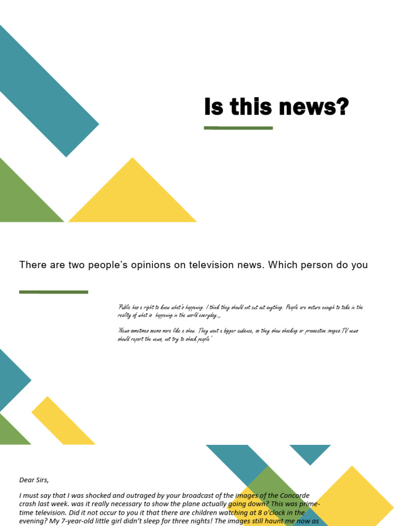 Is This News | PDF