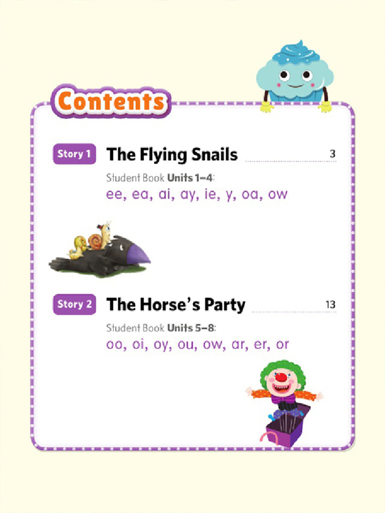 Come On Phonics 5 Story Book | PDF