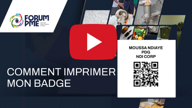 Comment Imprimer Mon Badge | PDF