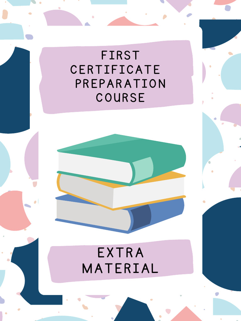 First Certificate Prep Course Guide | PDF