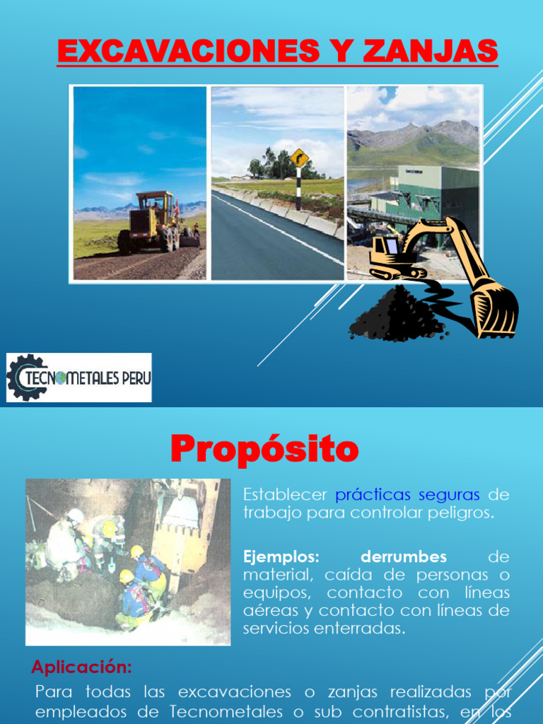 012 Excavaciones y Zanjas | PDF