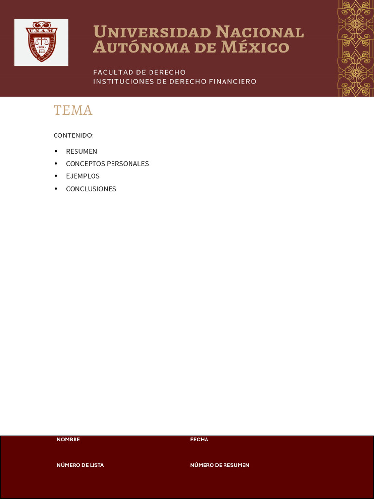 Formato de Resumen | PDF