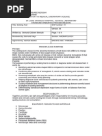 Sickling Test | PDF | Hemoglobin | Blood