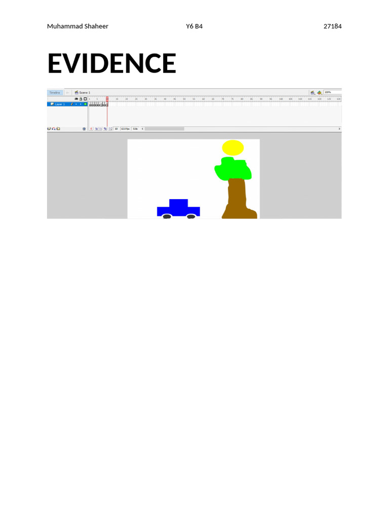 Muhammad Shaheer y6 b4 27184 macromedia flash review for final exam 2022-2023 on thursday | PDF