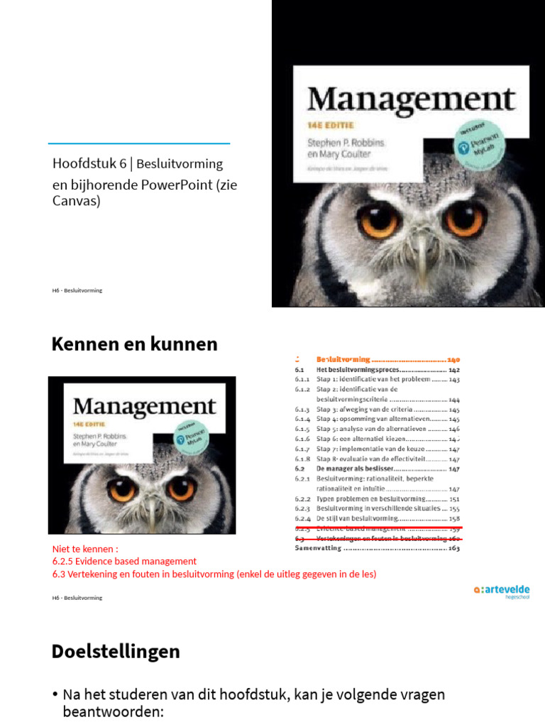 Les 5 Over Besluitvorming | PDF