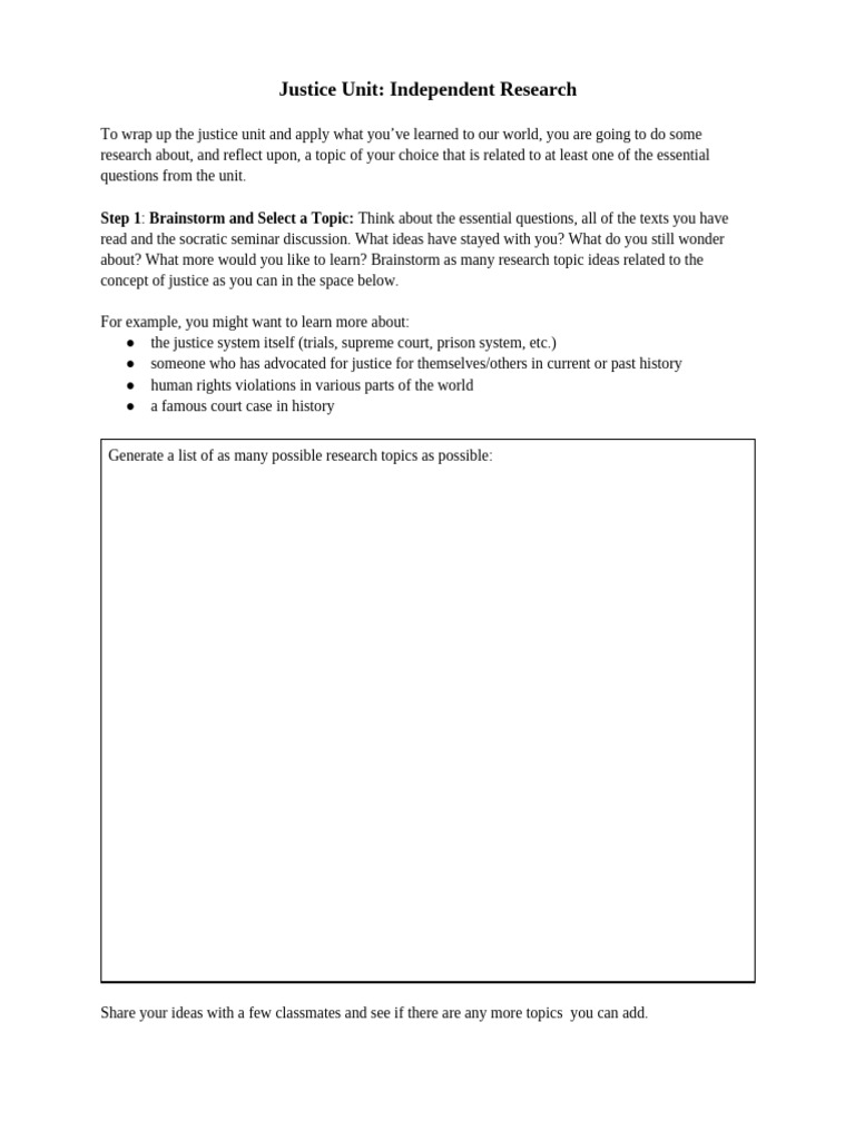 Justice Unit Research 2025 | PDF | Fourth Amendment To The United ...